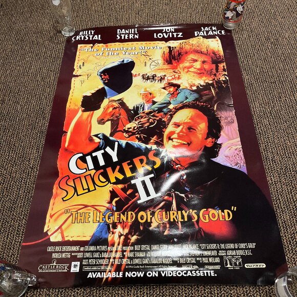Art | Vintage City Slickers Ii 2 Poster Original Movie Poster Large ...